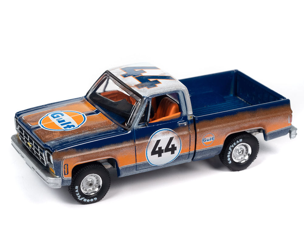 Auto World M&J Exclusive Gulf '77 Chevy Silverado| House of Cars New Mexico